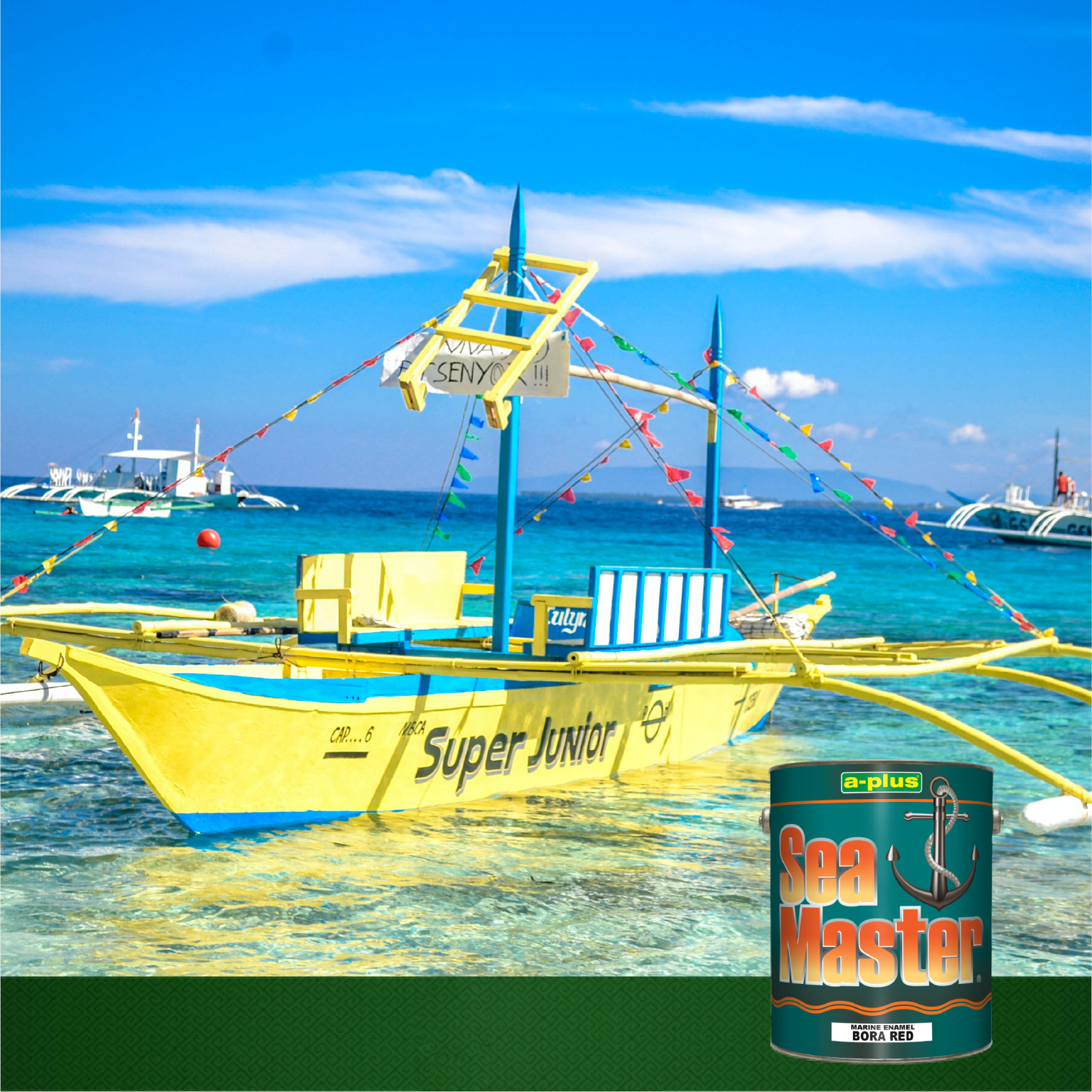 A-Plus Sea Master® Marine Enamel Paint – Aplus Paints